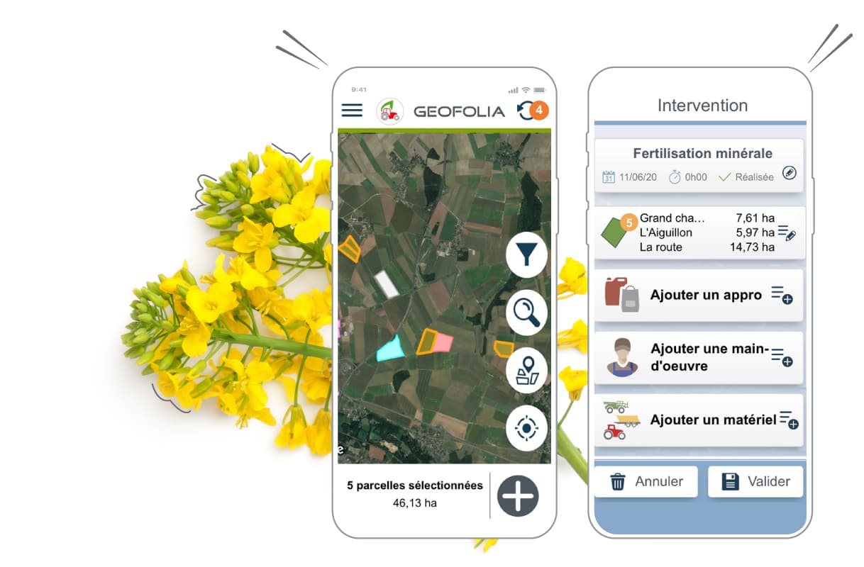 ISAGRI - Geofolia logiciel de gestion de parcelles pour les céréaliers