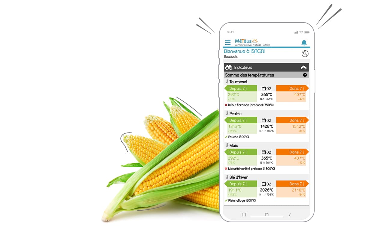 ISAGRI - Méteus la station météo agricole au coeur de vos champs