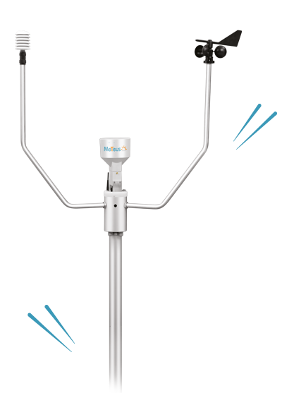 Météus Evolution - Station Météo agricole de précision - 5 capteurs